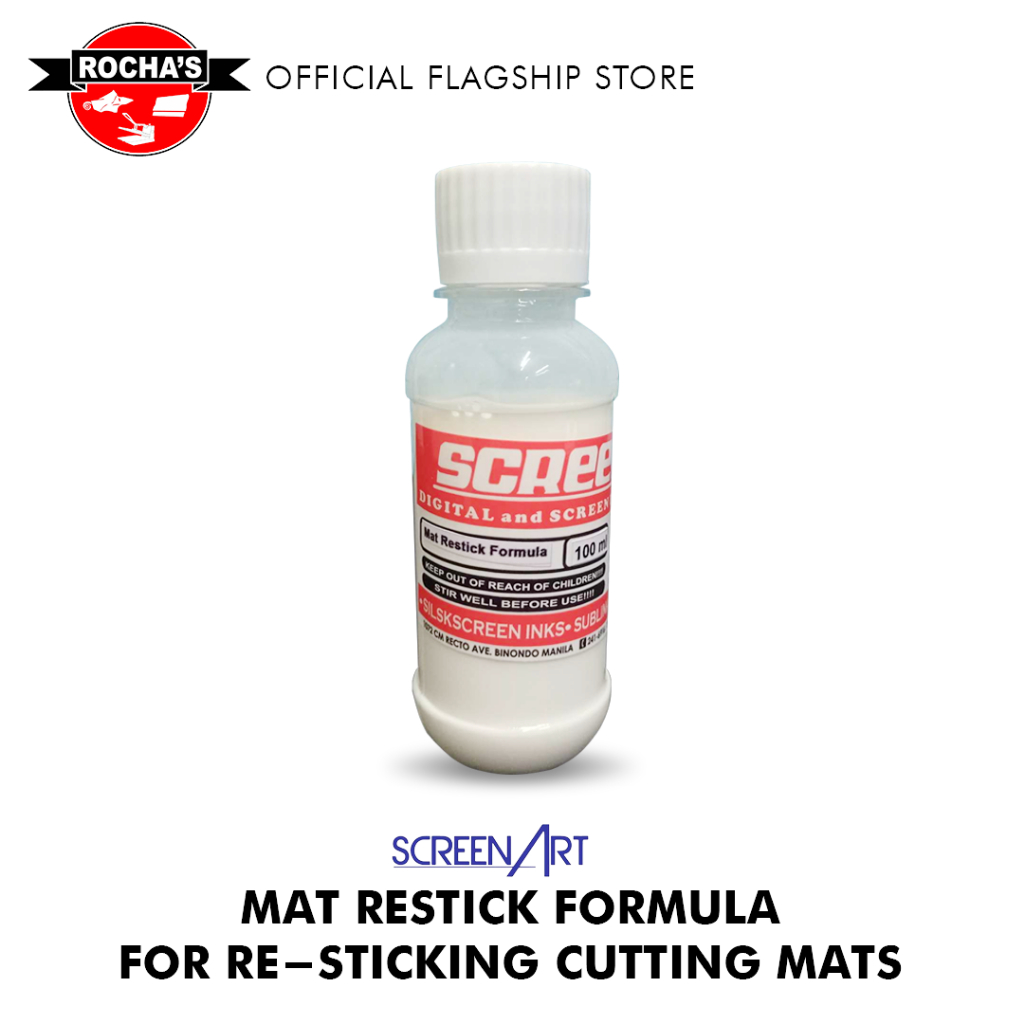 [SCREEN ART] - Mat Restick Formula, for re-sticking cutting mats ...