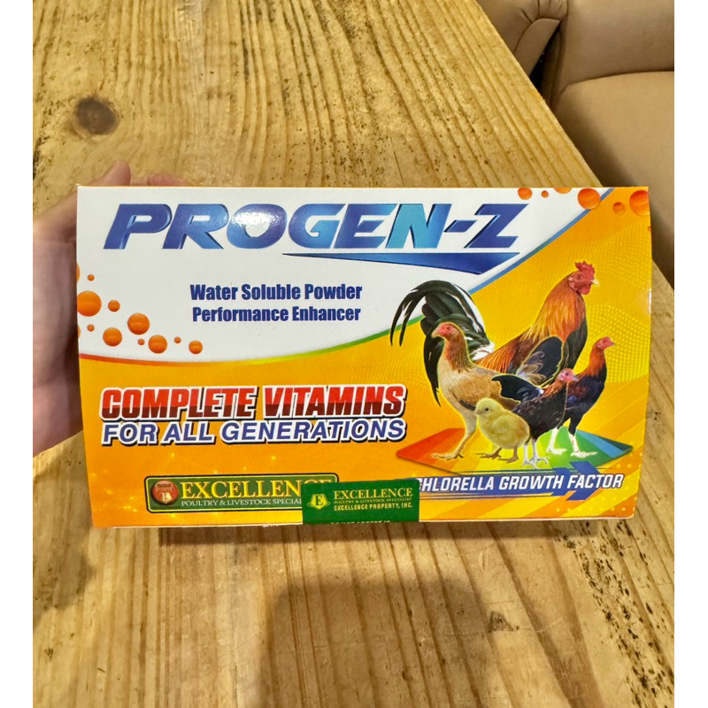 Excellence Progen-Z Water Solube Performance Enhancer Complete Vitamins ...