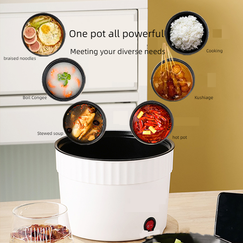 Mini rice cooker, mini instant noodle pot, multifunctional rice cooker ...