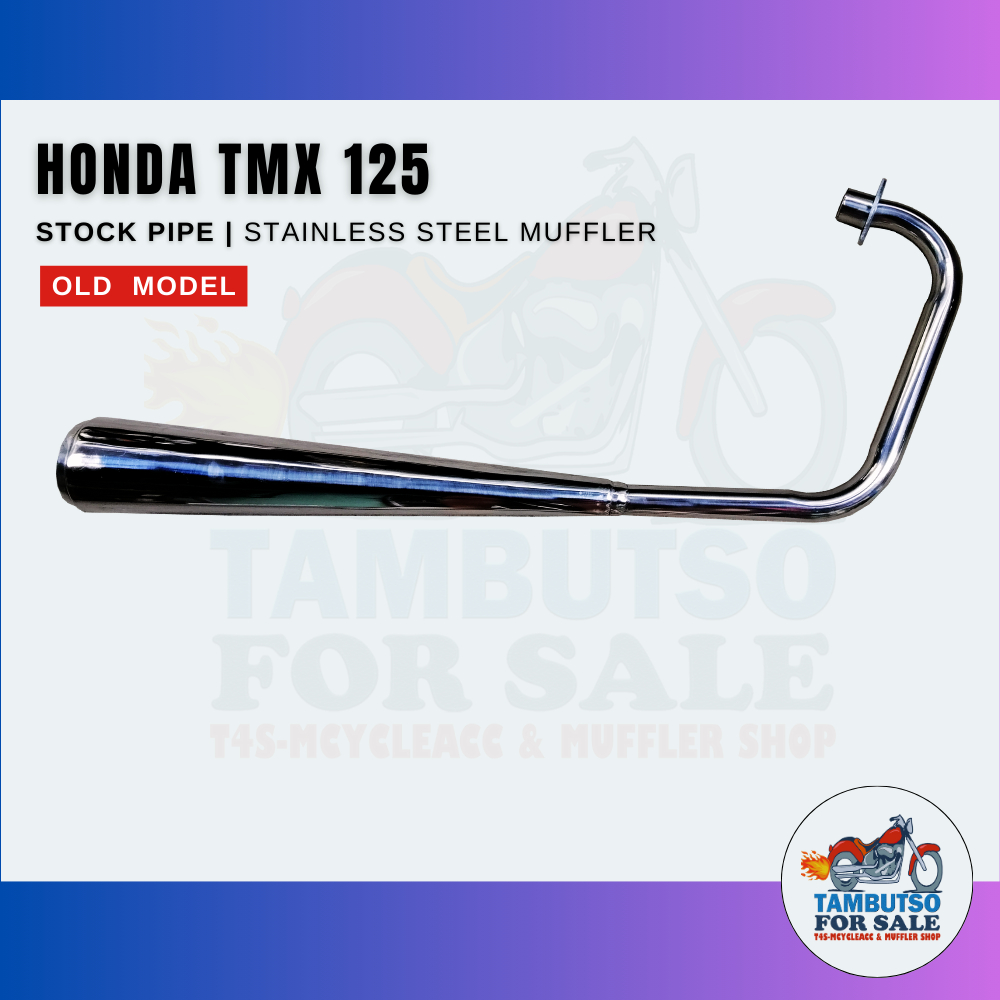 Honda TMX 125 Old Version Motorcycle Exhaust Muffler Stock type ...