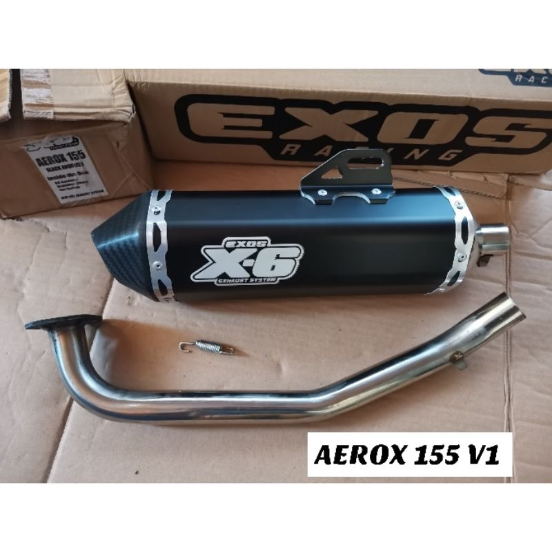 EXOS RACING X6 for AEROX 155 VERSION1 White | Shopee Philippines