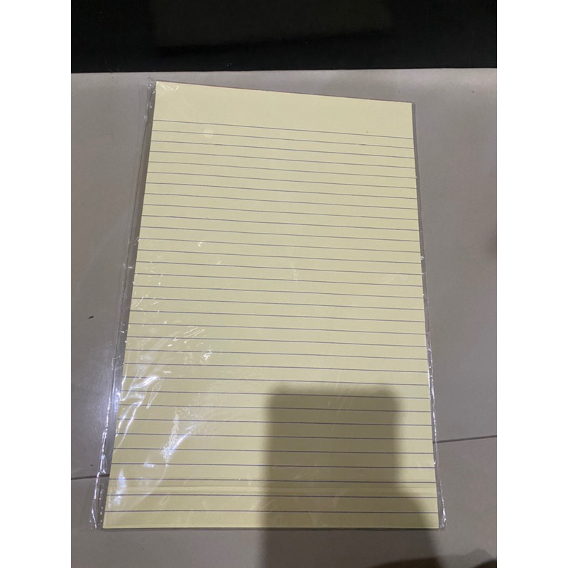 Yellow Pad 40 leaves (Yellow Paper Pandayan) | Shopee Philippines