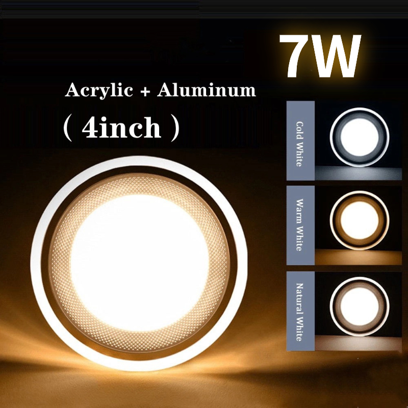 【Jacksun】Tri-color Downlight Pin Light LED Panel Light Spot Light ...