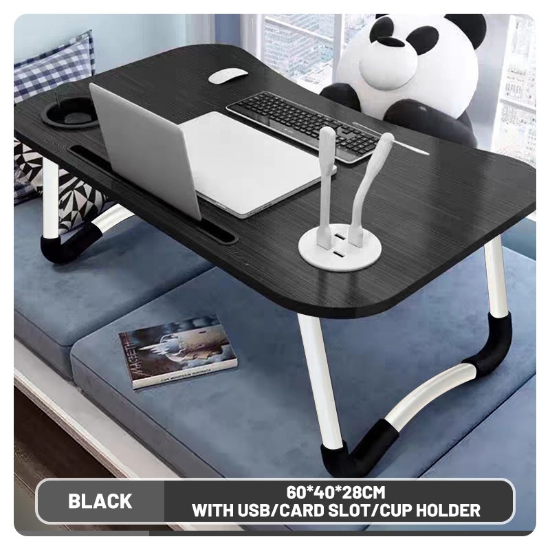 COD Bedroom Lazy Table Folding Computer Desk Student Dormitory Study ...