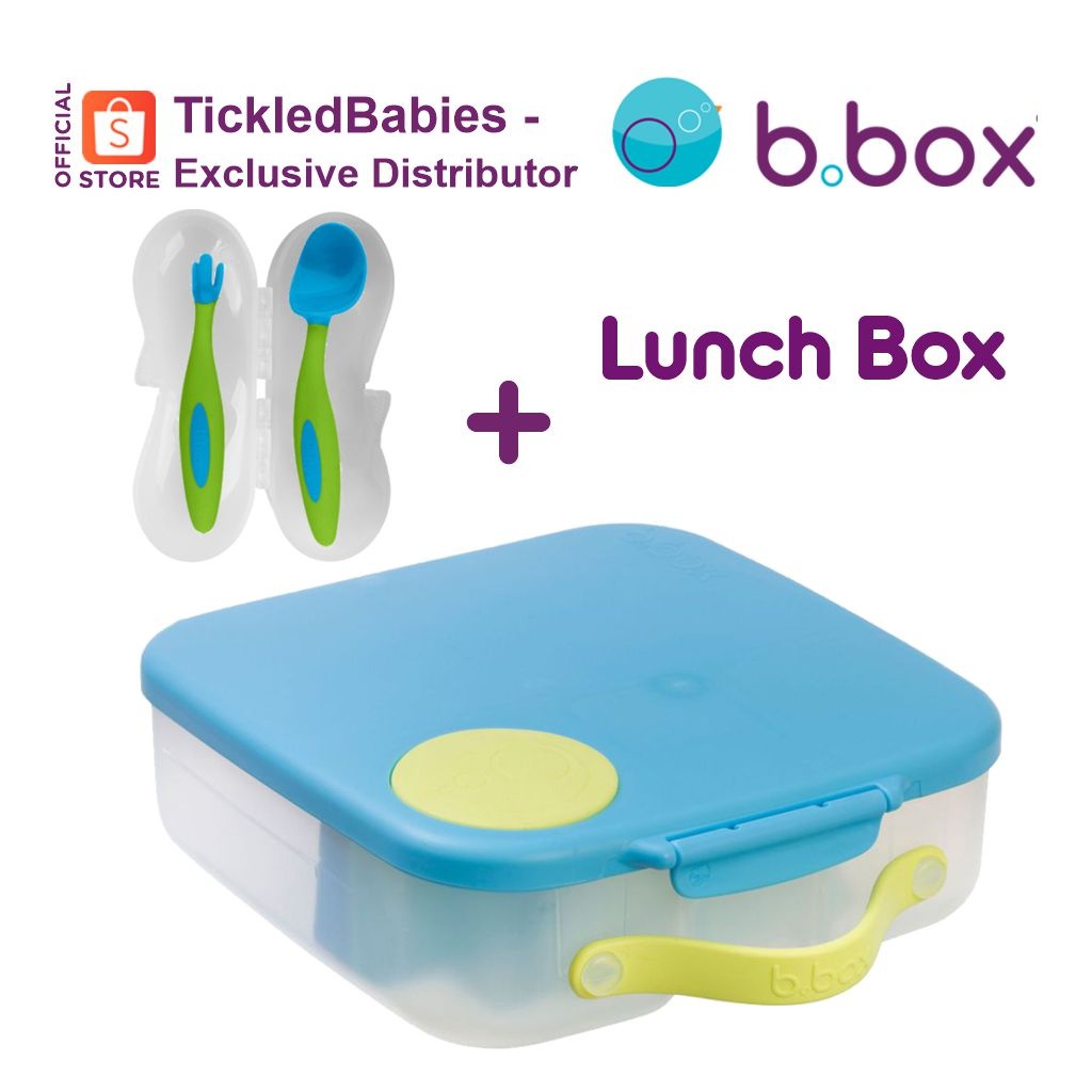 bbox Bento Lunch Box and Cutlery Set with case (b.box australia kids ...