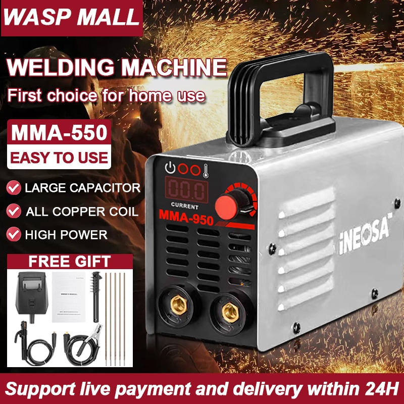 MIG-950 welding machine portable gasless welding machine IGBT MIG/MMA ...