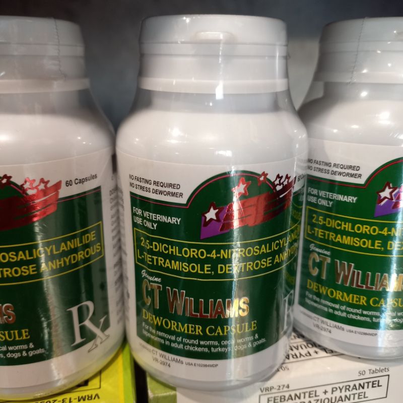 CT WILLIAMS Dewormer per Capsule | Shopee Philippines