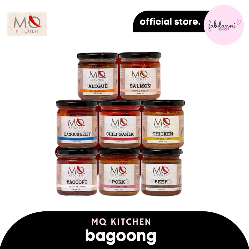 MQ Kitchen Bagoong - Plain, Chicken, Pork, Bangus Belly, Aligue, Chili ...