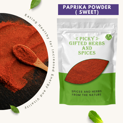 Sweet Paprika Powder, Gluten-Free Non-GMO All Natural Spice 25g - 50g ...