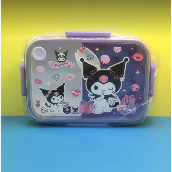 kuromi melody cinnamoroll lunch box with spoon | Shopee Philippines