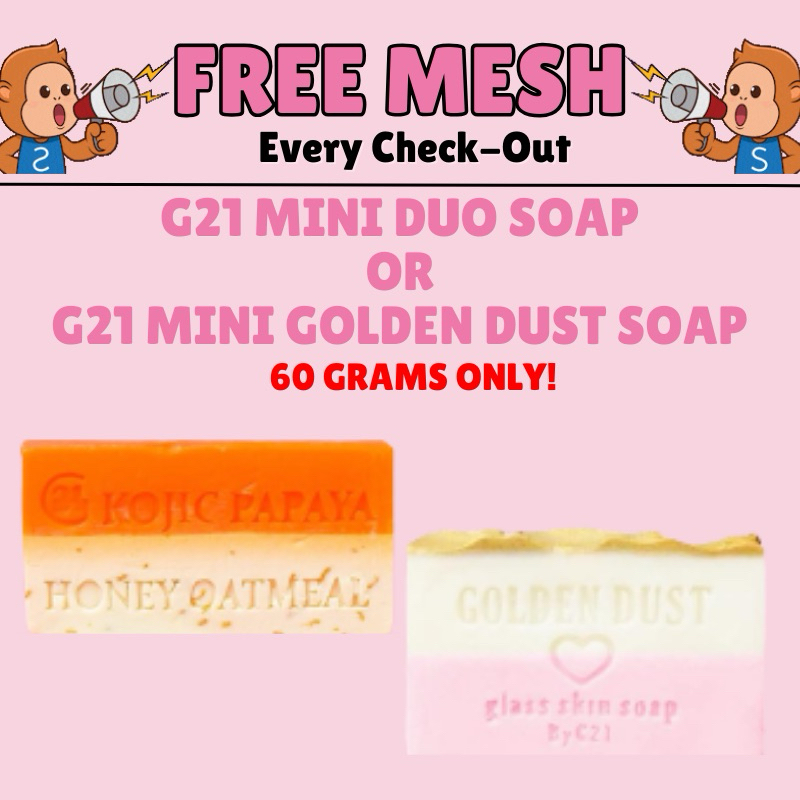 G21 MINI SOAP (60 GRAMS) | Shopee Philippines