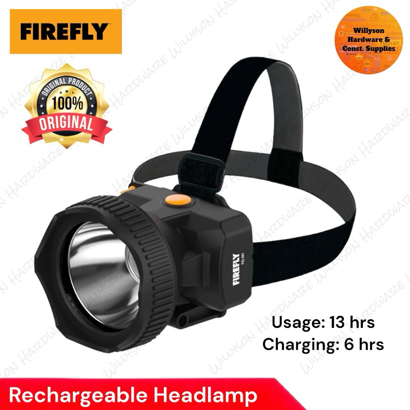 Firefly Rechargeable Headlamp | Shopee Philippines