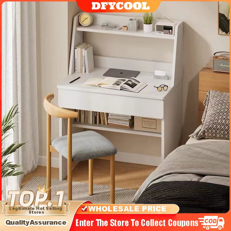 DFYCOOL Student Study Desk Computer Desk Home Office Desk With Drawers ...