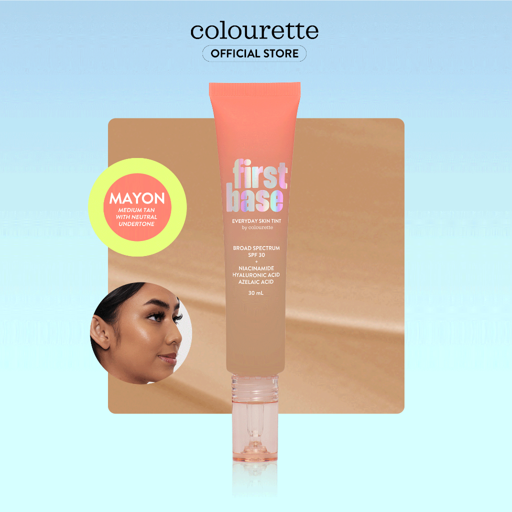 Colourette First Base Everyday Skin Tint SPF30 [Lightweight, Foundation ...