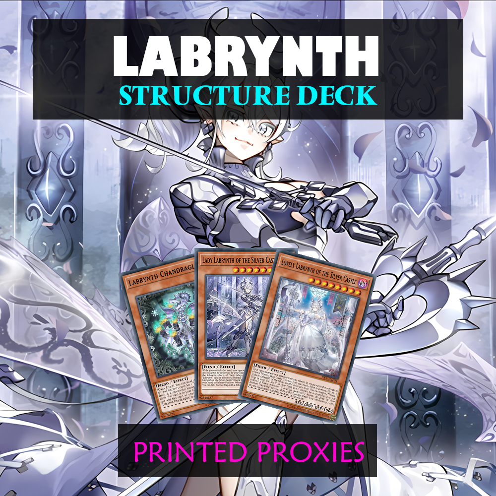 Yugioh Structure Deck: Labrynth Deck (Proxy Only) | Shopee Philippines
