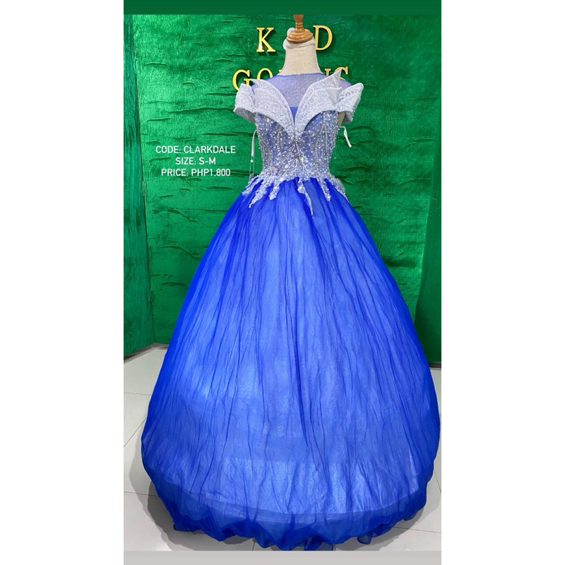DEBUT GOWN (CODE: CLARKDALE) | Shopee Philippines