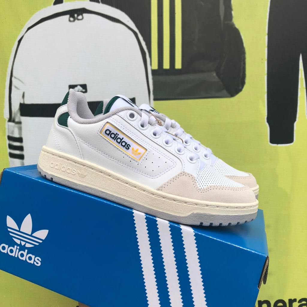 ORIGINAL ADl NY 90 CLOUD WHITE COLLEGIATE GREEN MEN SNEAKERS | GX4392 ...