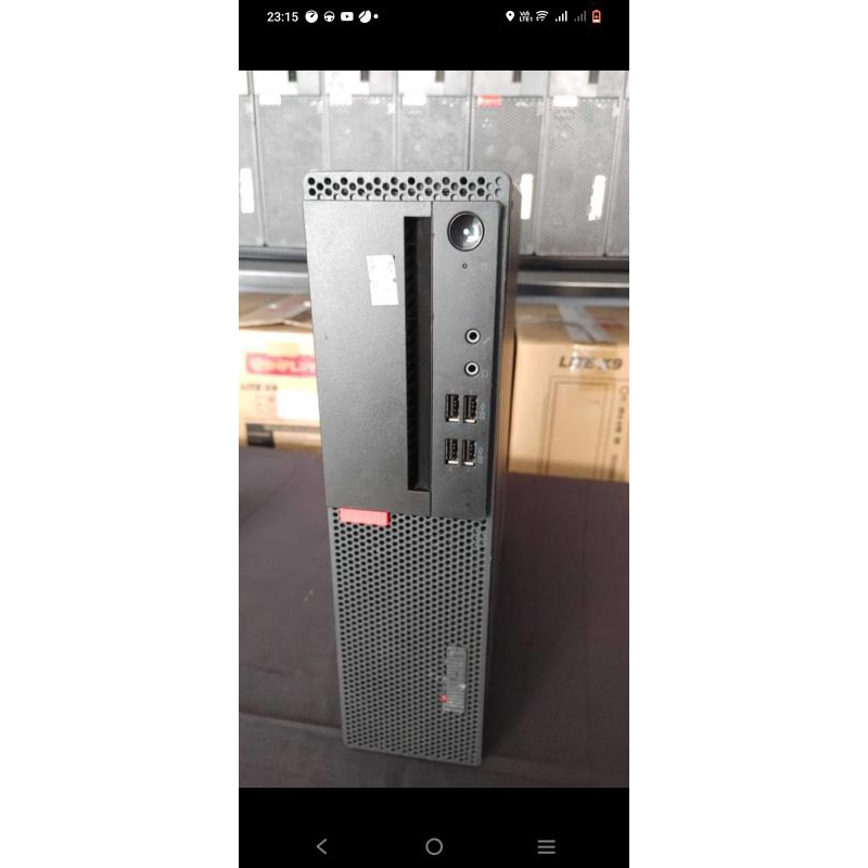 System Unit Lenovo Core i3 6th Gen / 8gb Ram / 120ssd / Sff Casing Psu ...