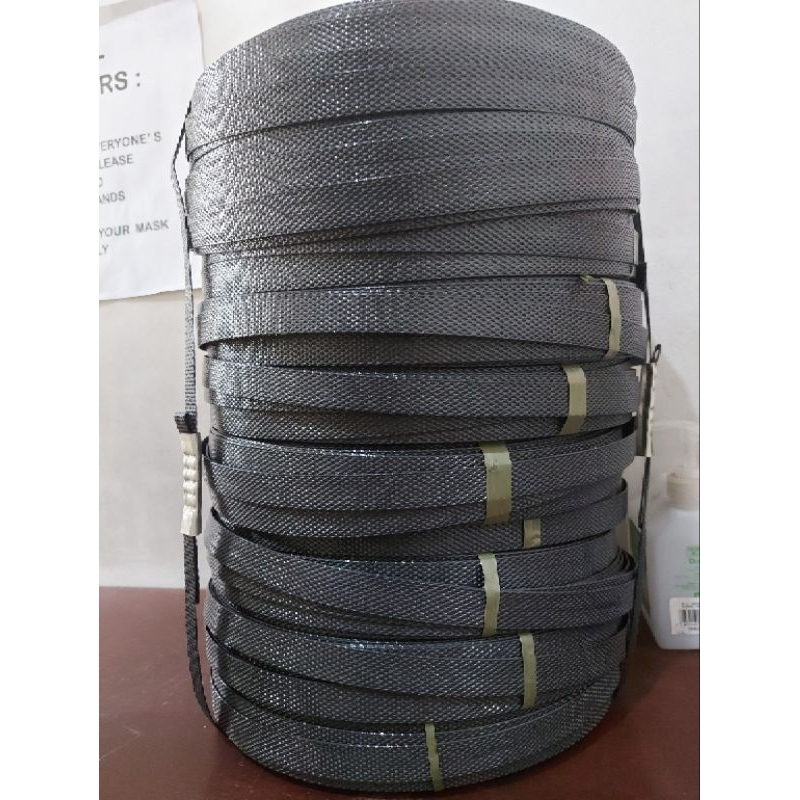 plastic strap black 1kg per roll (10 rolls per bundle) | Shopee Philippines