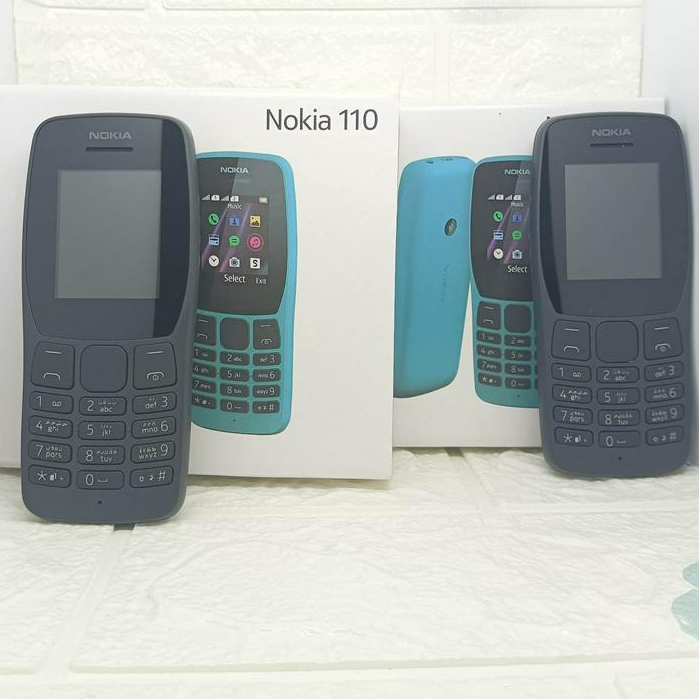 Nokia 110 (2019) CLASS A KEYPAD WITH COMPLETE ACCESSORIES AND BOX ...