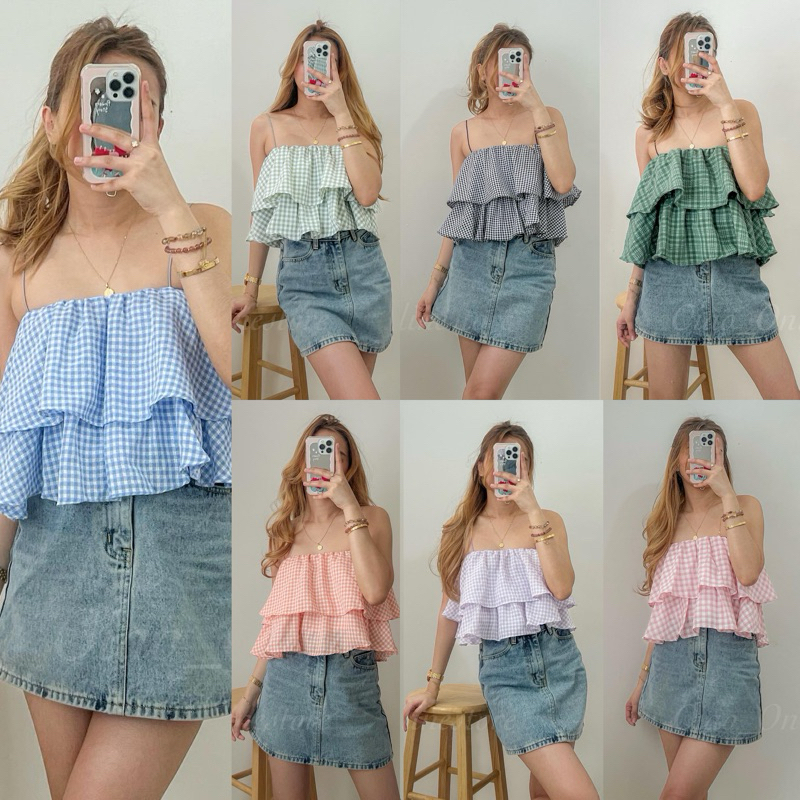 Amelie Layered String Top by Ciao Onlinestore | Shopee Philippines