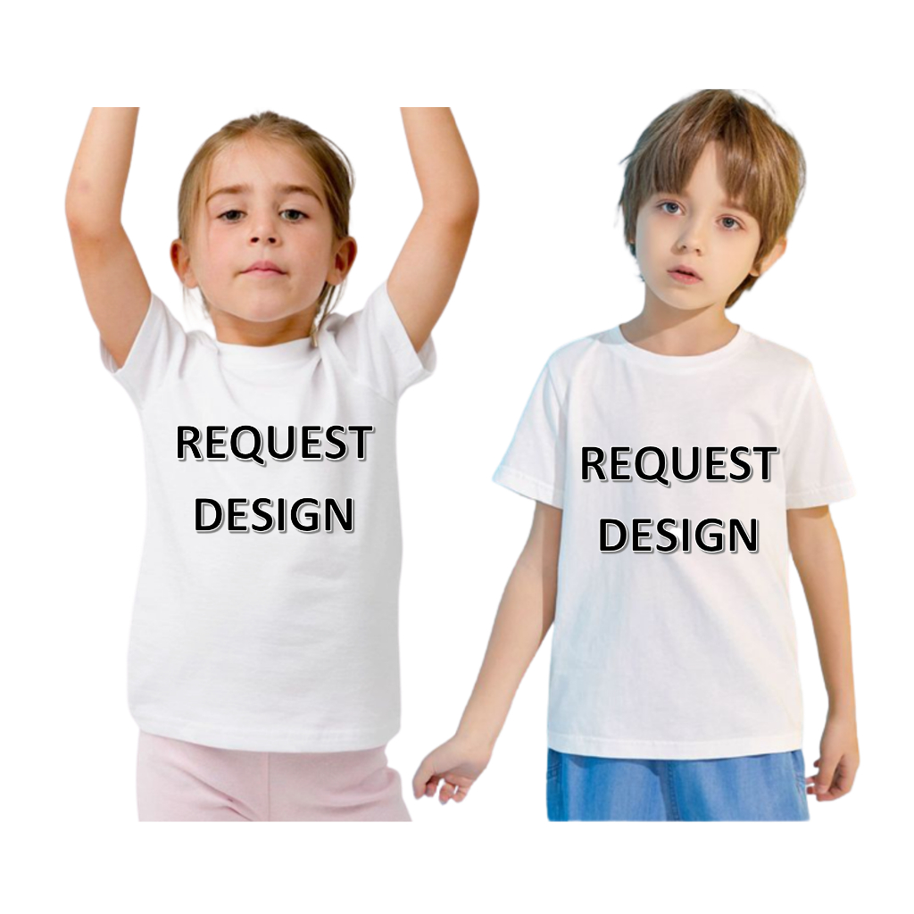 CUSTOMIZED REQUEST DESIGN FOR KIDS FIT TO 1-12 years old | Shopee ...