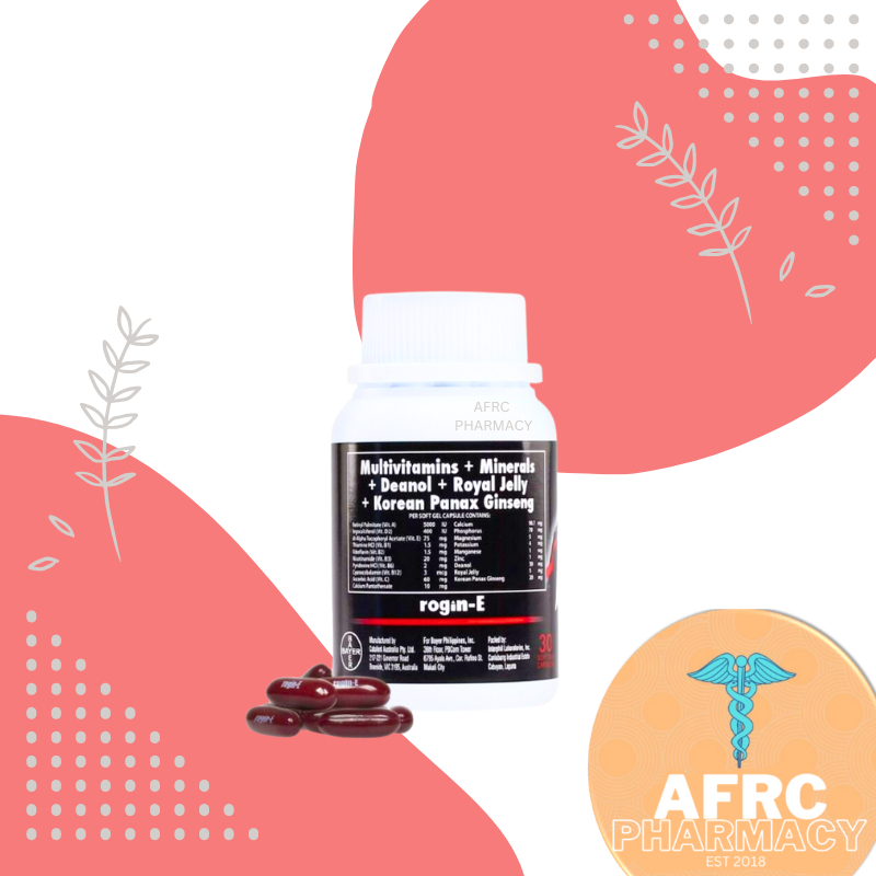 Rogin E capsule Men Supplement Bottle Promo (Authentic) | Shopee ...