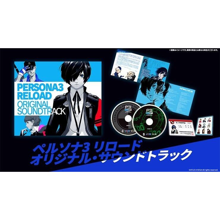 Persona 3 Reload Original Soundtrack CD + Booklet with Sticker | Shopee ...