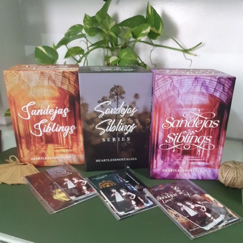 Sandejas Siblings Series Boxed Set by: HEARTLESSNOSTALGIA | Shopee ...