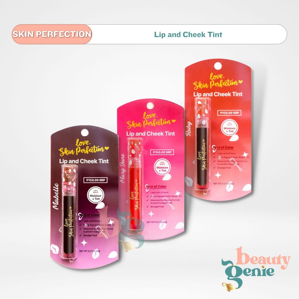 SKIN PERFECTION Lip & Cheek Tint (Ruby Mabelle Mary Jane) | Lip Care ...
