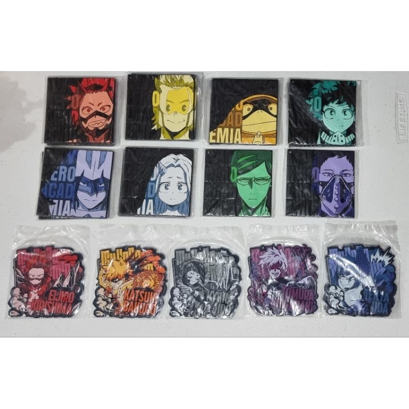 My Hero Academia Official Merchandise - Rubber Coaster | Shopee Philippines