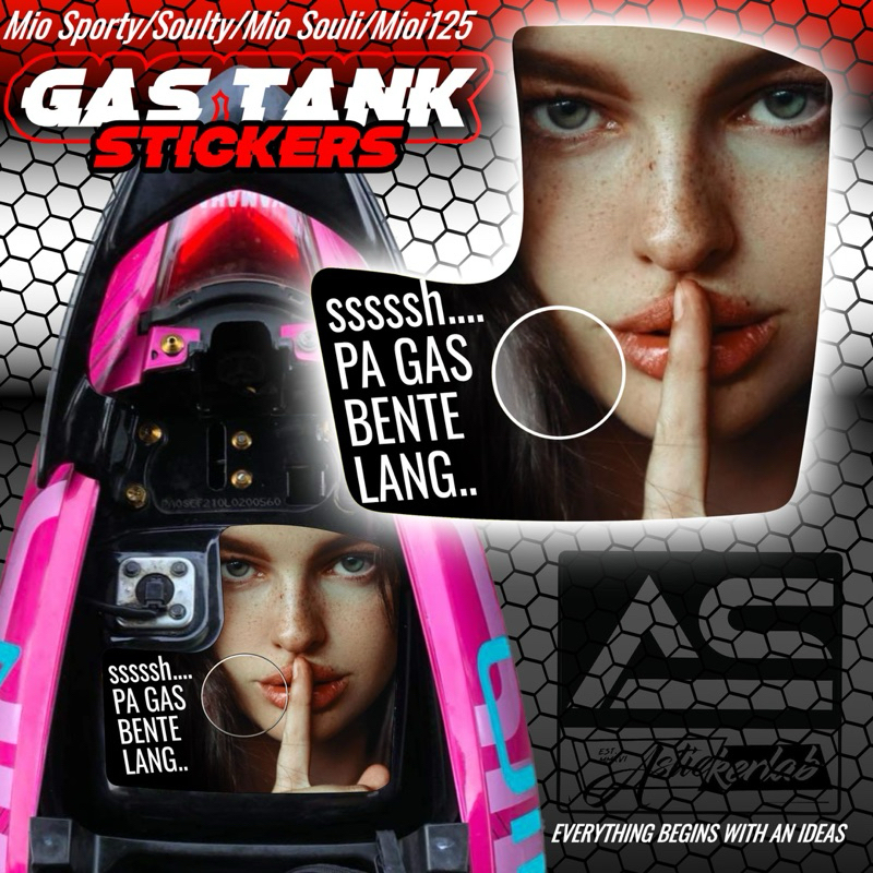 GAS TANK STICKER FOR MIO SPORTY SOULTY PRINTED LAMINATED | Shopee ...