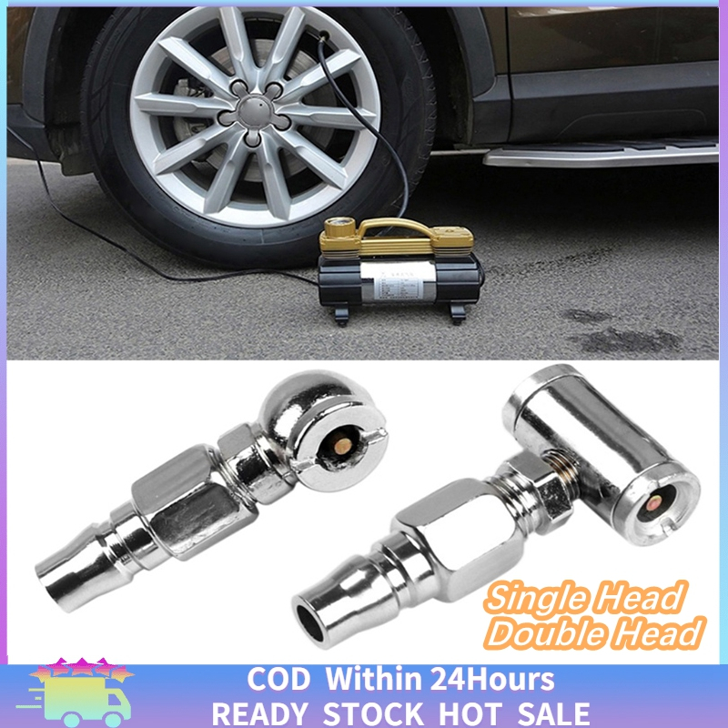Heavy Duty Air Chuck Tire Inflator Nozzle Double Head Tire Chuck For ...