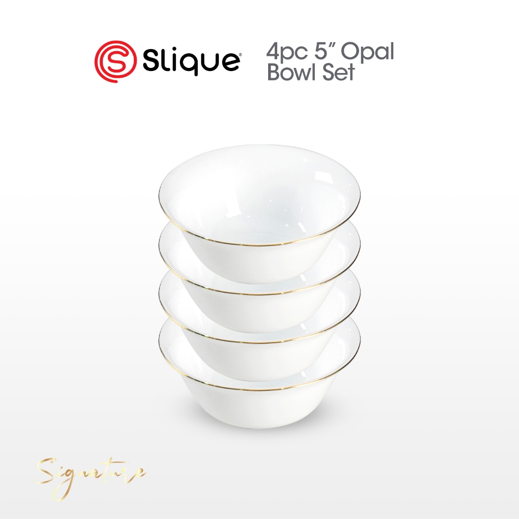Signature by SLIQUE Opal Dinnerware sets | dinner plate | dessert plate ...