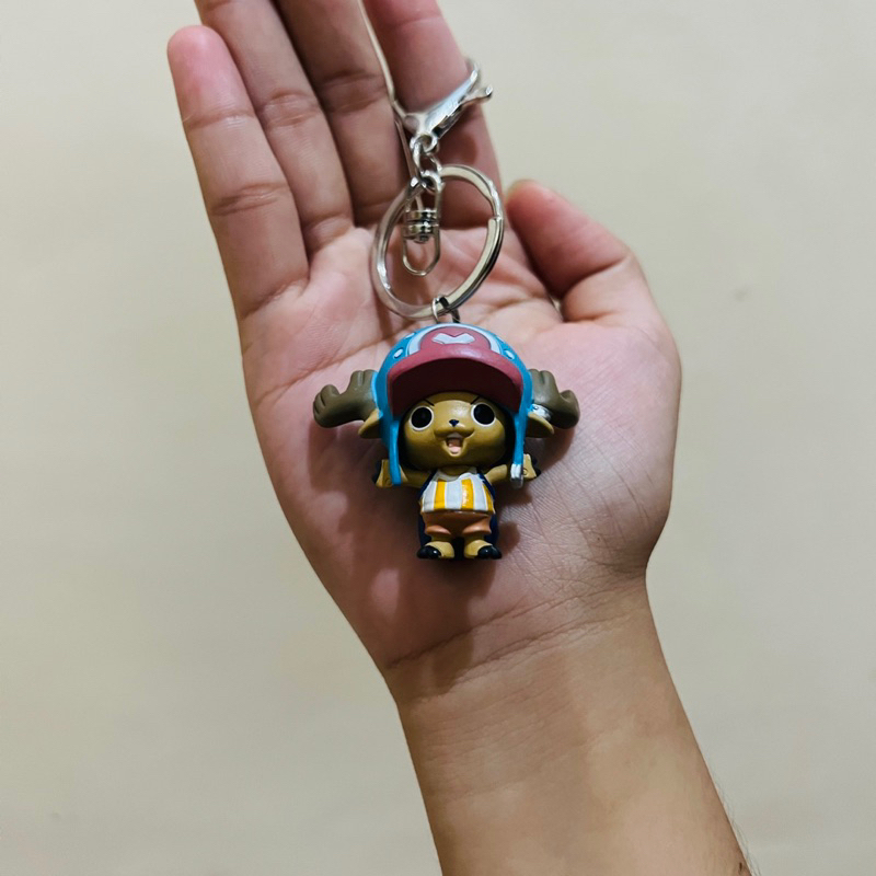 ONE PIECE CHARM TONY TONY CHOPPER KEYCHAIN (Authentic) | Shopee Philippines