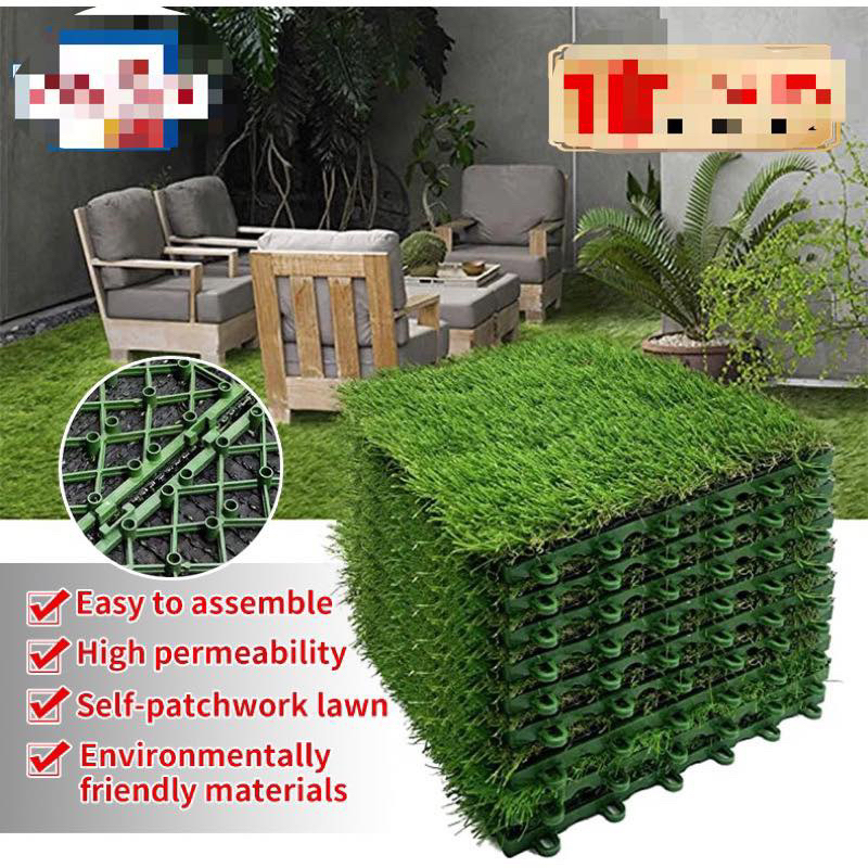 JT5 30x30cm GRASS DECK TILES ARTIFICIAL FAKE GRASS TILES GRASS TILES ...