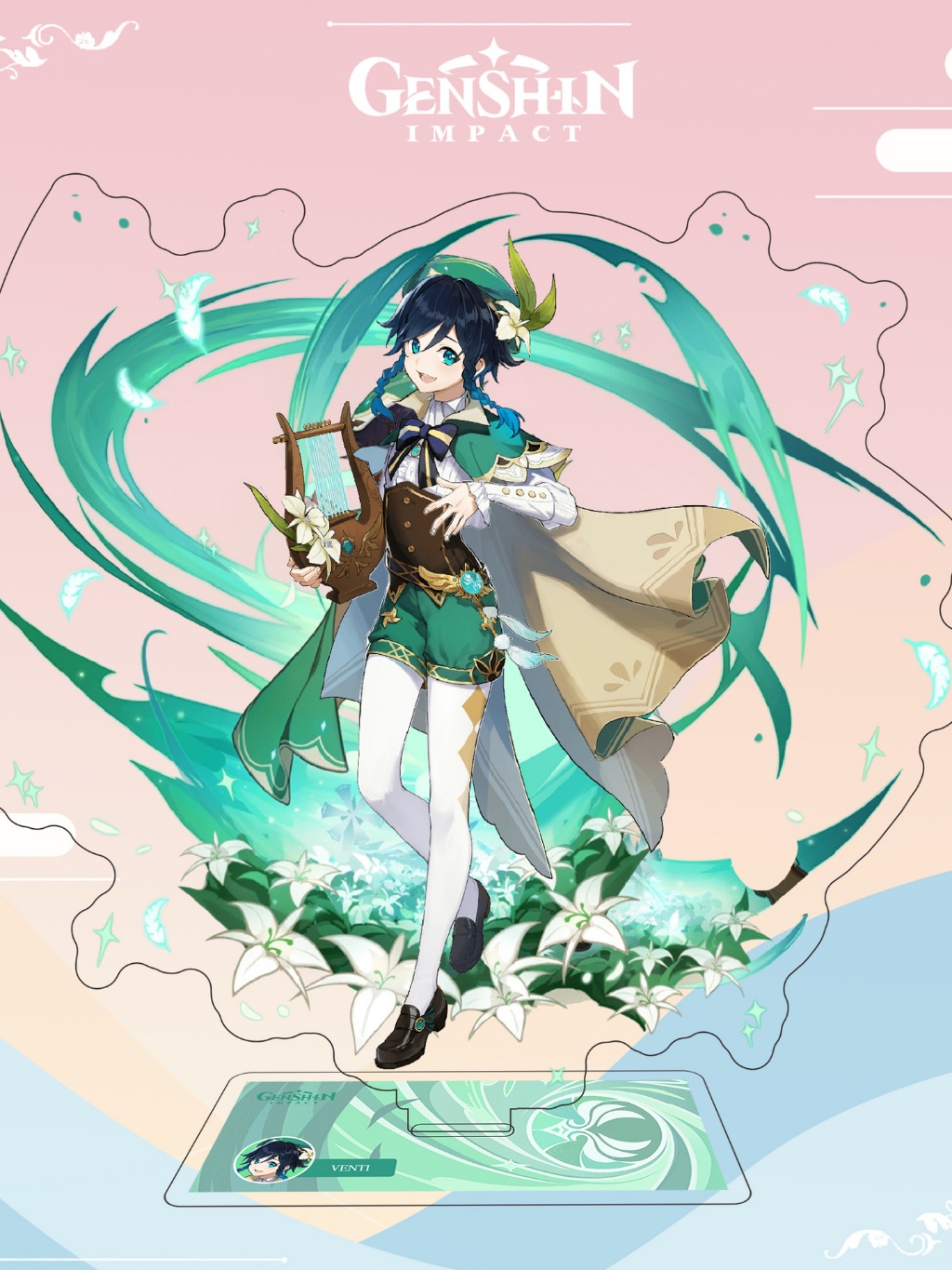 Genshin Impact Zhongli Raiden Shogun high-end high-quality decoration ...