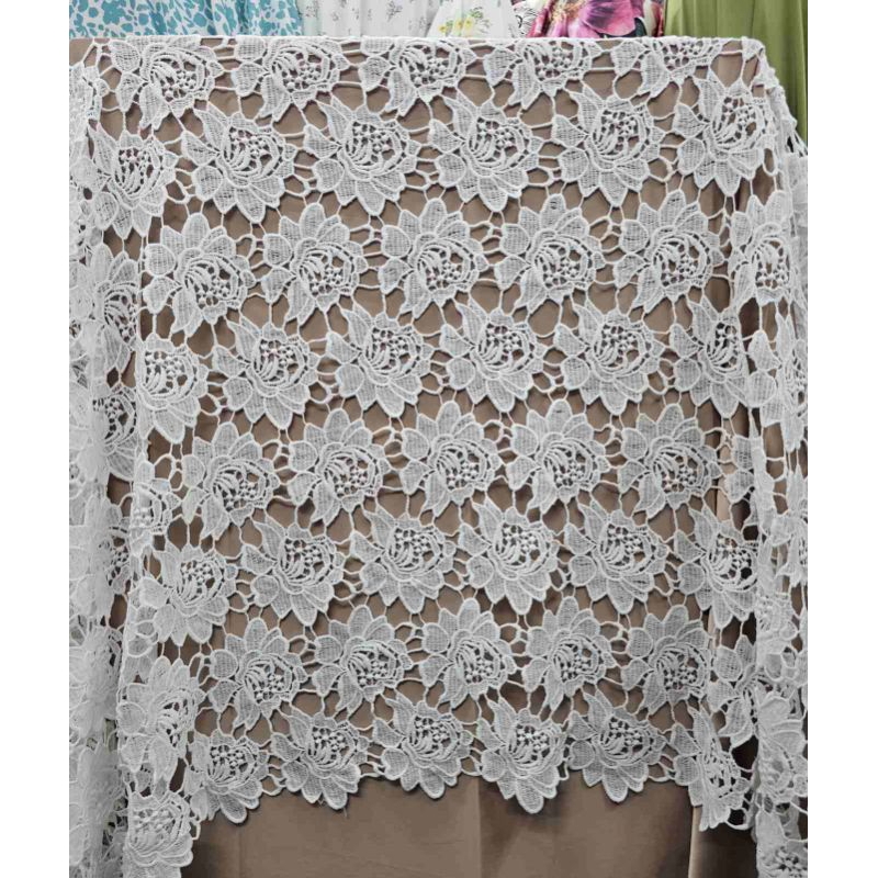 HEAVY LACE/PRADA LACE FABRICS 54 WIDTH | Shopee Philippines