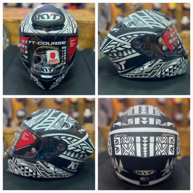 KYT TT COURSE FULLFACE HELMET | Shopee Philippines