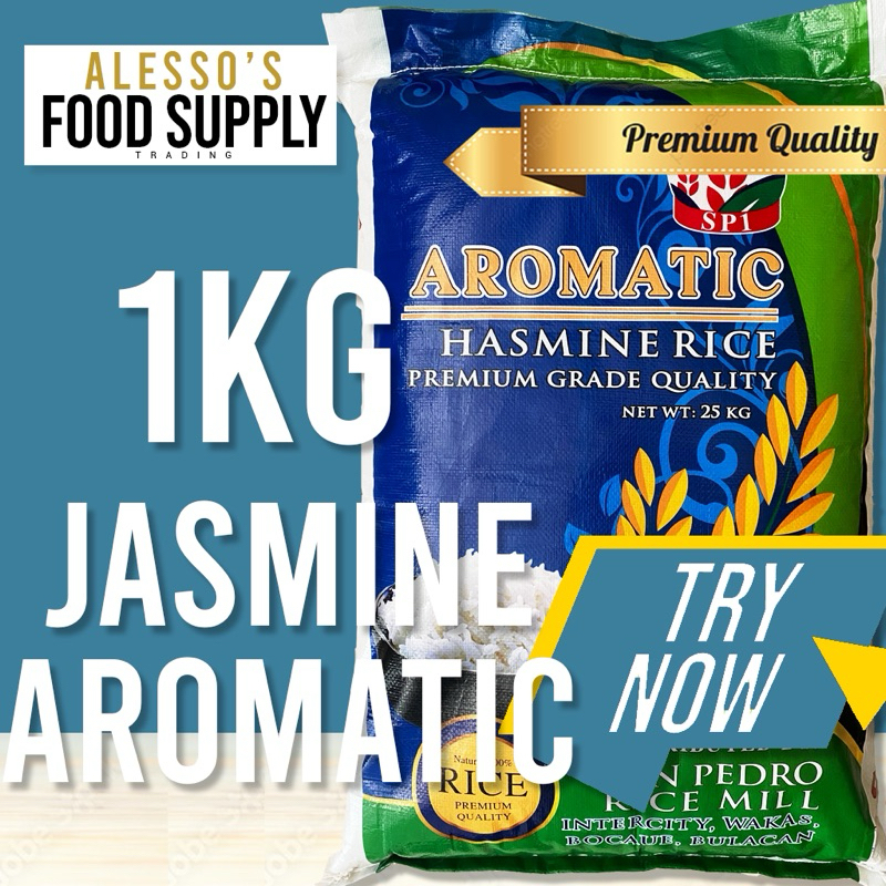 JASMINE AROMATIC Premium Rice 1kg (Repacked) | Shopee Philippines