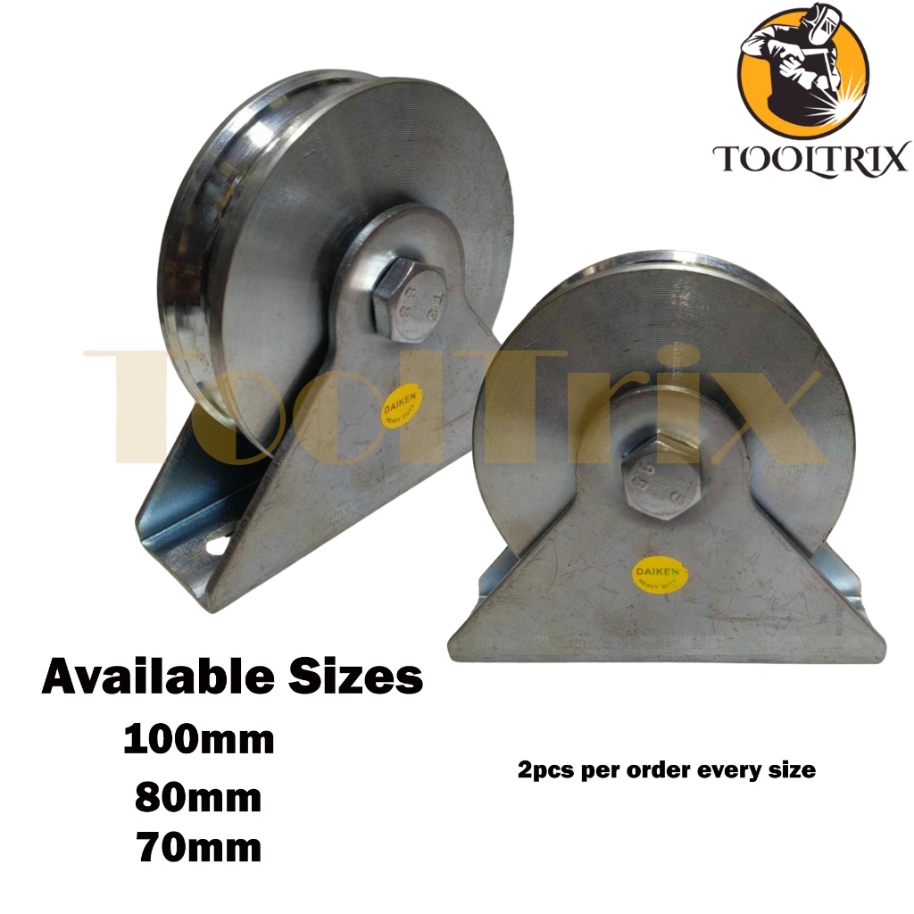 U&V Groove Gate Pulley Sliding Gate Roller Stainless Color Heavy Duty ...