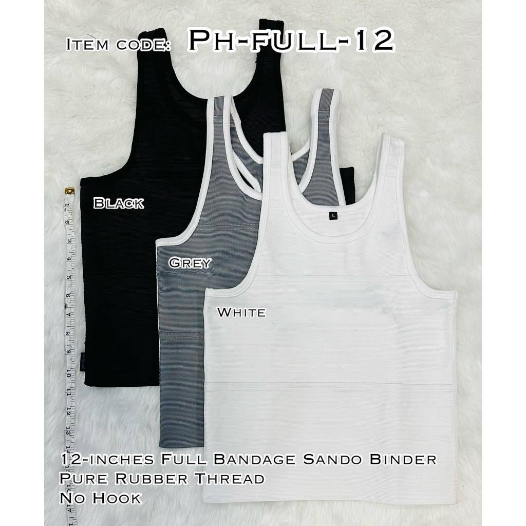ButchBINDER KING 12INCH LENGTH SANDO BINDER PURE RUBBER FULL BANDAGE ...