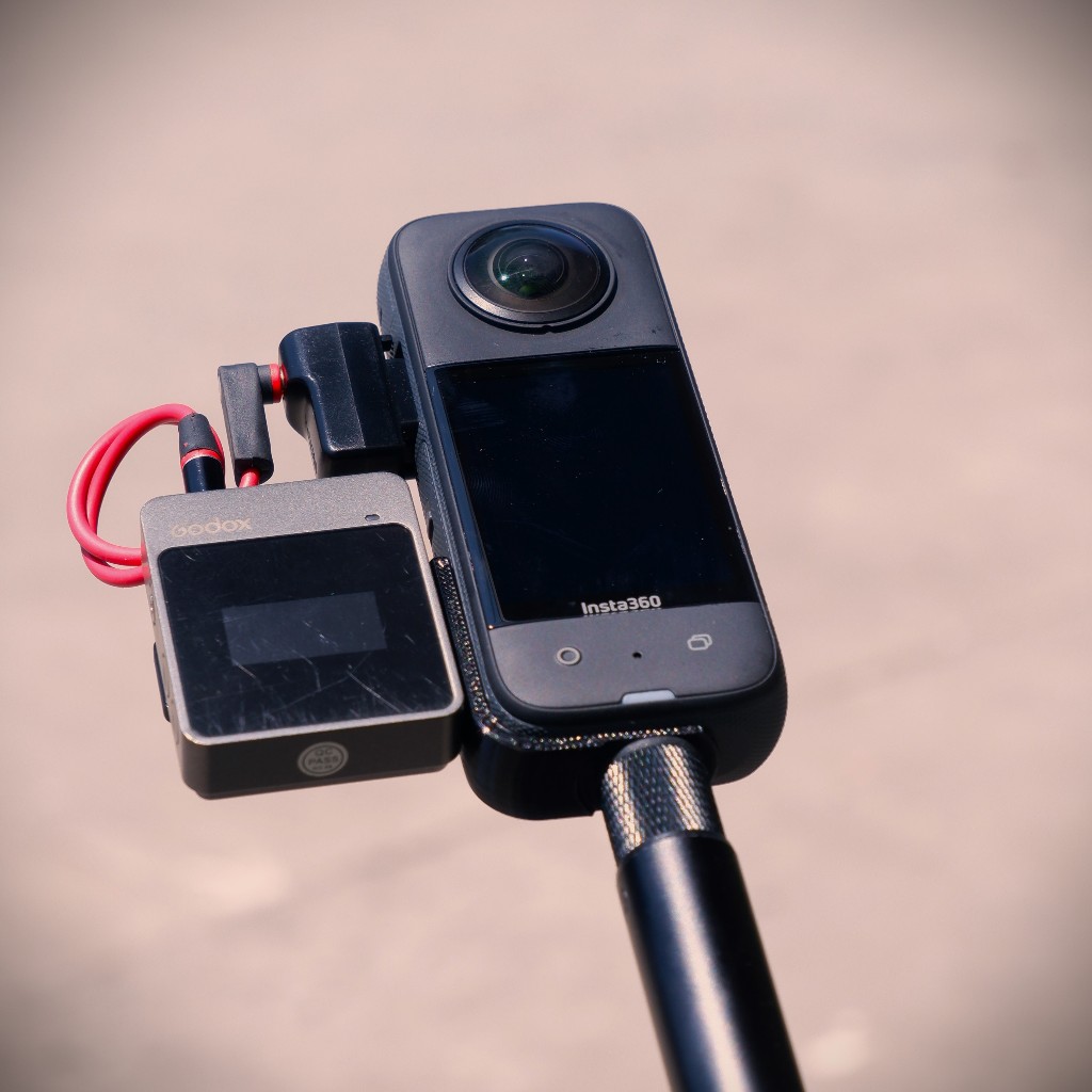 INSTA360 X3 MIC HOLDER FOR GODOX MOVELINK M2 | Shopee Philippines