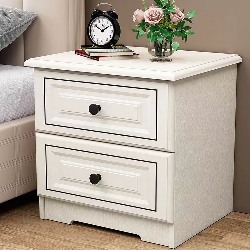 Solid Wood Bedside Tables With Drawer For Bedroom Side Table Modern ...