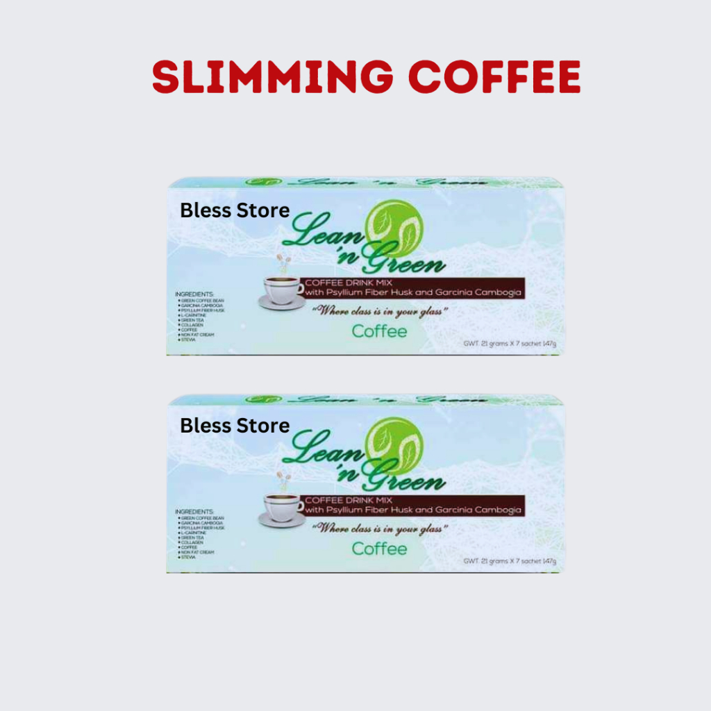 Lean 'n Green Slimming Coffee ( 2 Boxes ) | Shopee Philippines