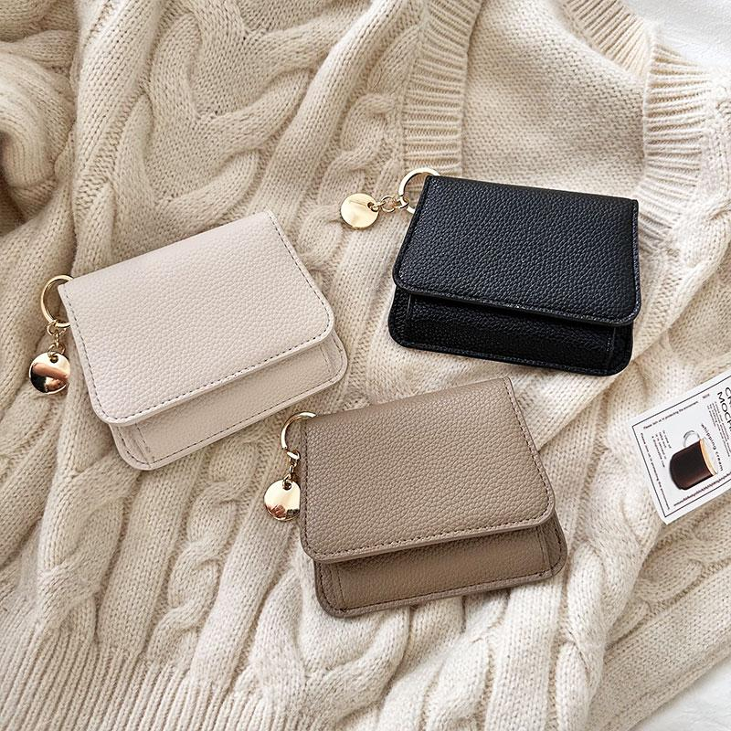 Fashion Sweet Women Wallet Foldable Multifunctional Convenient Cash ...