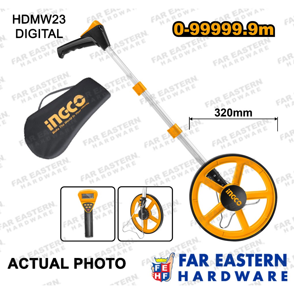 INGCO Walking Measure Measuring Wheel Digital | Analog INHT | Shopee ...