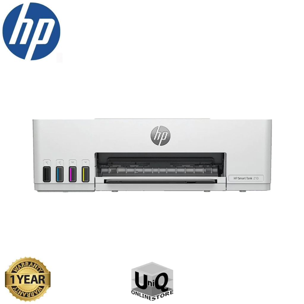 HP Smart Tank 210 Single Function WiFi Printer, Borderless Printing, HP ...