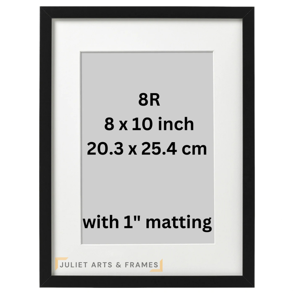 8R - 8 x 10 inch FRAME with 1 inch MATTING - WALL DECOR (HALF INCH FRAMES) | Shopee Philippines