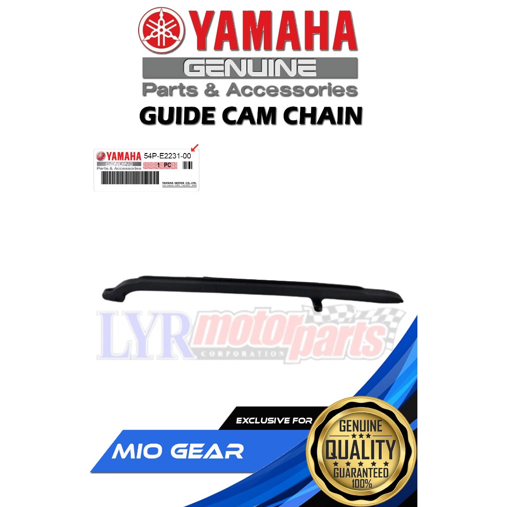 YAMAHA GENUINE CAM CHAIN GUIDE / STOPPER FOR MIO GEAR ( 54P-E2231-00-00 ...